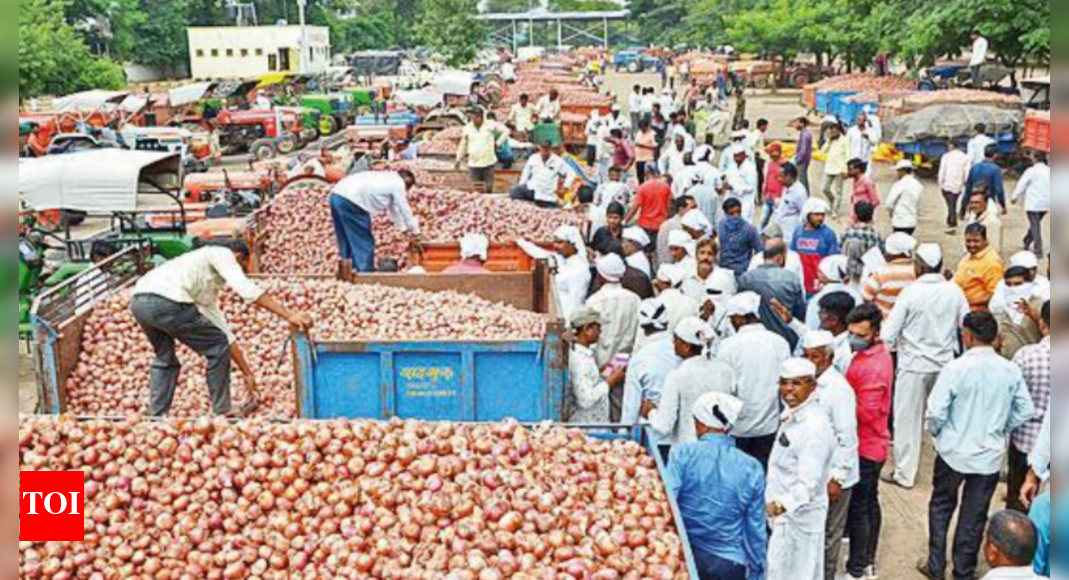 Two central agencies to buy onions from farmers | Nashik News - Times of India