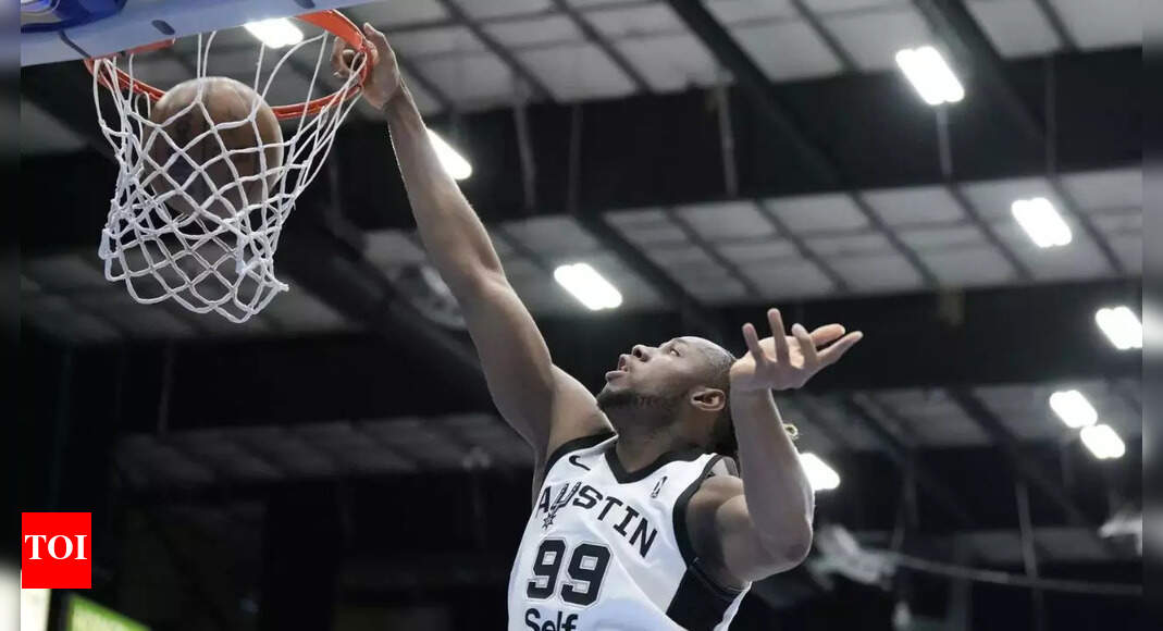 San Antonio Spurs' Charles Bassey out for season with torn ACL | NBA ...