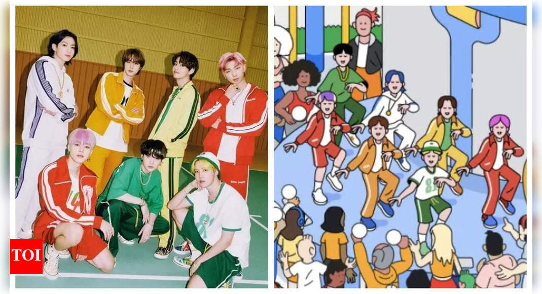 BTS gets featured in Google Doodle! | K-pop Movie News - Times of India