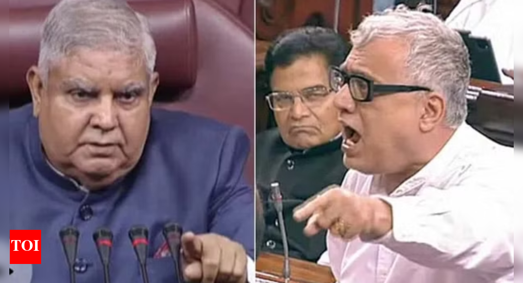 House: TMC MP Derek O Brien suspended from Rajya Sabha till the end of session for 'gross ...