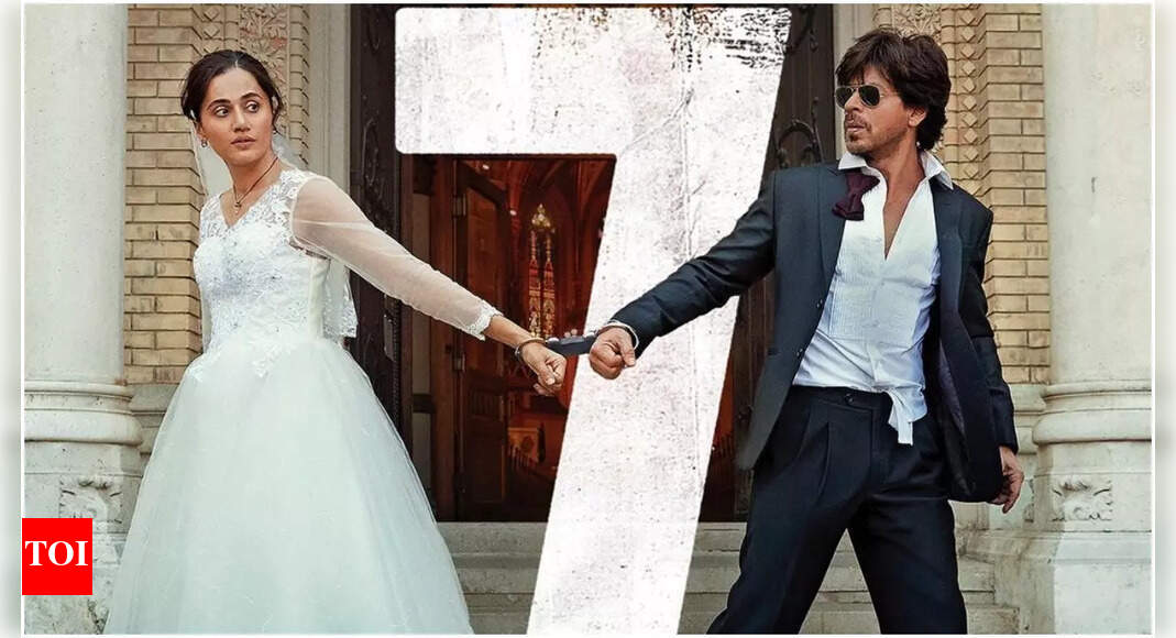 Shah Rukh Khan drops new poster of 'Dunki' with Taapsee Pannu as he ...