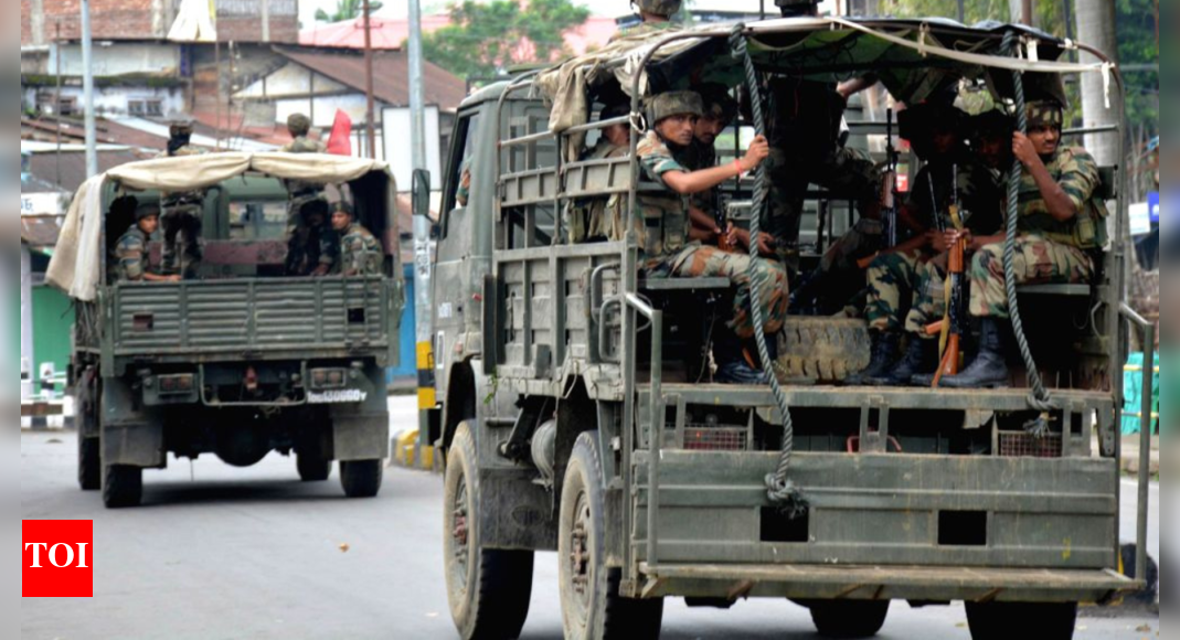 Explosion heard near military station in Assam's Jorhat | India News ...