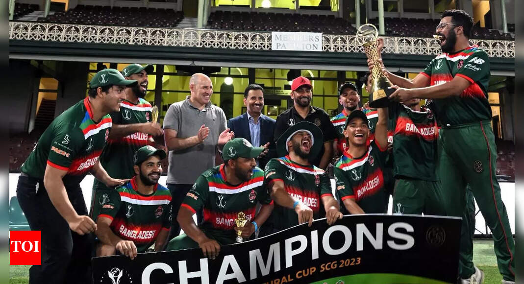 Bangladesh beat India in the inaugural SCG Multicultural Cup 2023 ...