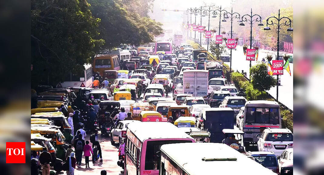 Traffic Chaos in Jaipur | Chief Minister's Swearing-in Ceremony ...