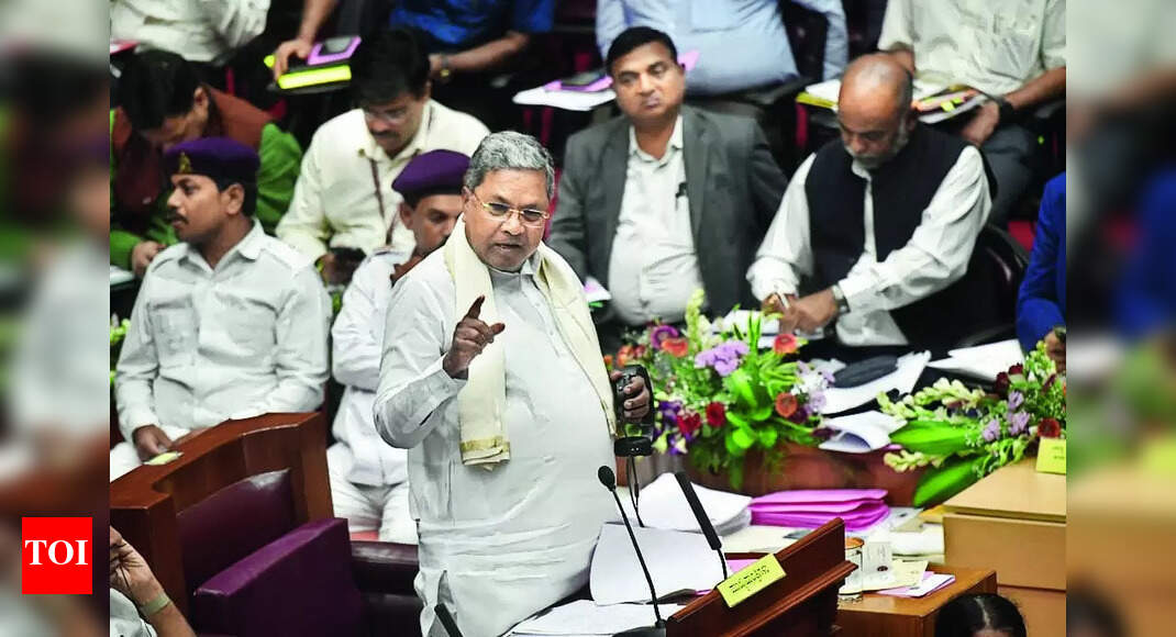 CM Challenges BJP: Cm Challenges Bjp On Allocations For Scs, Sts | Hubballi News - Times of India