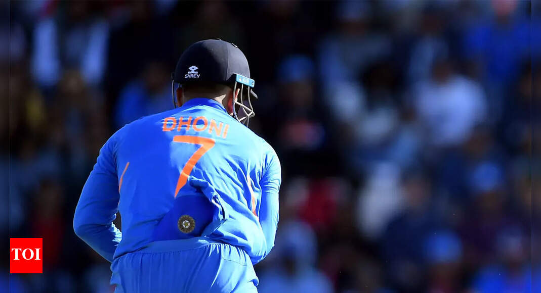 MS Dhoni's No.7 jersey retired by BCCI: Reports | Cricket News - Times ...