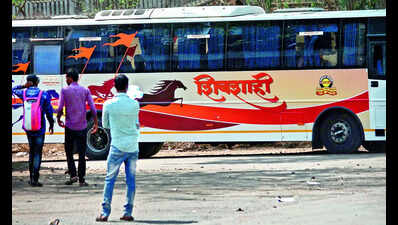 ST Bus: St Bus Runs Over Morning Walker Near Sinnar Terminus | Nashik ...