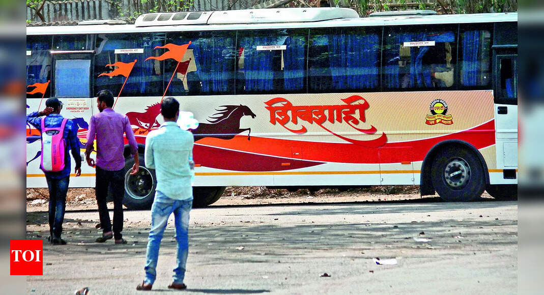 ST Bus: St Bus Runs Over Morning Walker Near Sinnar Terminus | Nashik ...