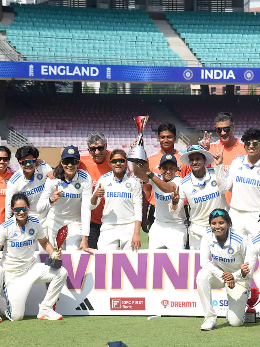 India Women thrash England to record the biggest Test victory in ...