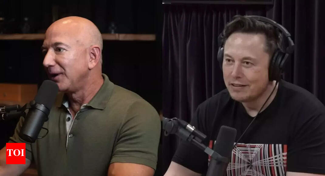 Jeff Bezos envisions colonizing the solar system station while Elon ...