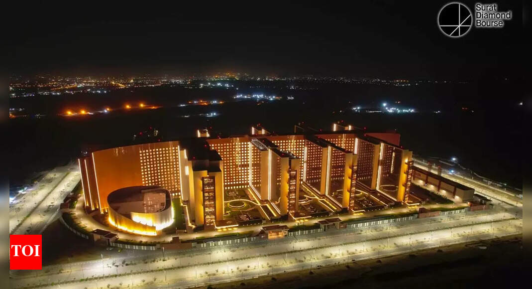 Surat Diamond Bourse, world's largest office building, inaugurated by ...