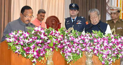 Netam: Chhattisgarh: Ramvichar Netam sworn in as Pro-tem speaker ...