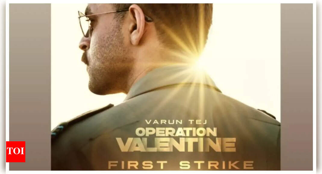 'Operation Valentine - First Strike': Varun Tej unveils new poster to ...