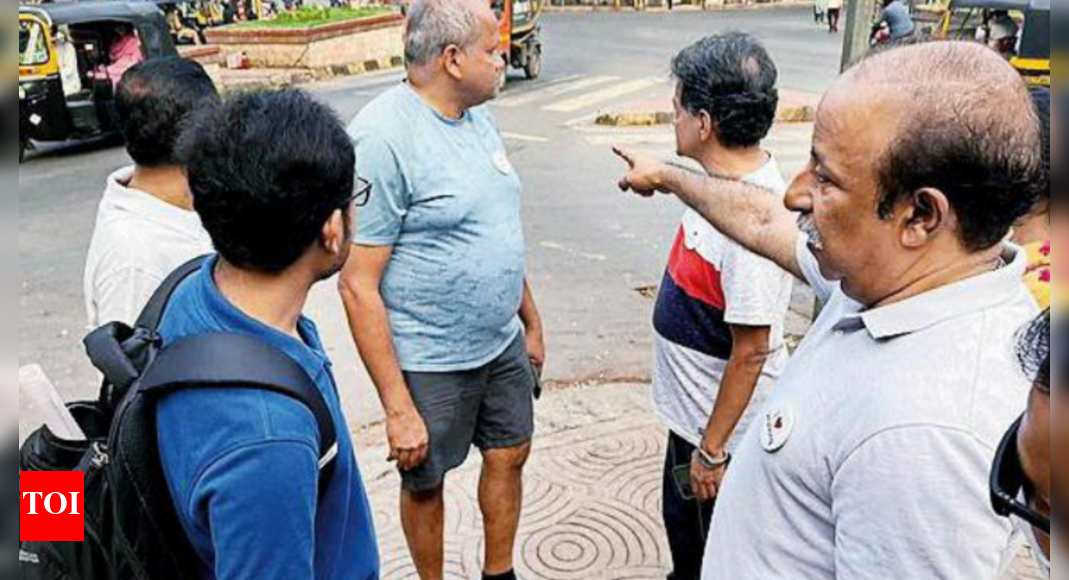 Right step forward: Citizens take to footpath to study pedestrian issue ...