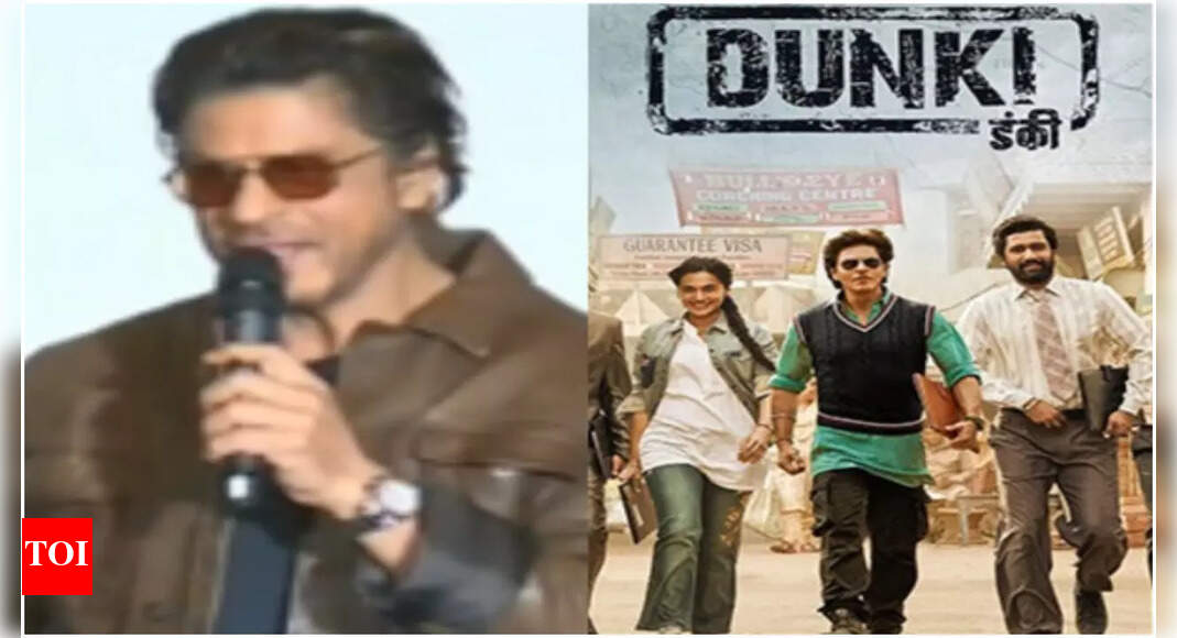 "Want to end year with film for me": Shah Rukh Khan on 'Dunki' | Hindi ...