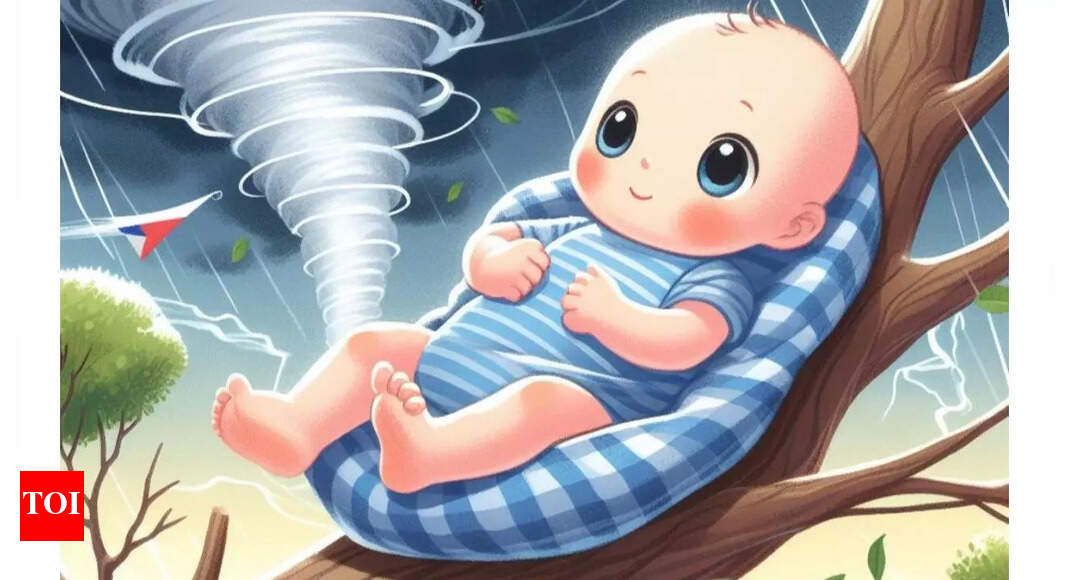 4-month-old baby that was swept away in a Tornado found safe in a tree ...