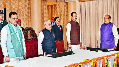 Saraf sworn in as pro-tem Speaker, will administer oath to all legislators | Jaipur News - Times ...