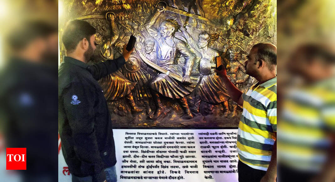 Shiv-Srushti Project: Darkness greets visitors at Shiv-Srushti project ...