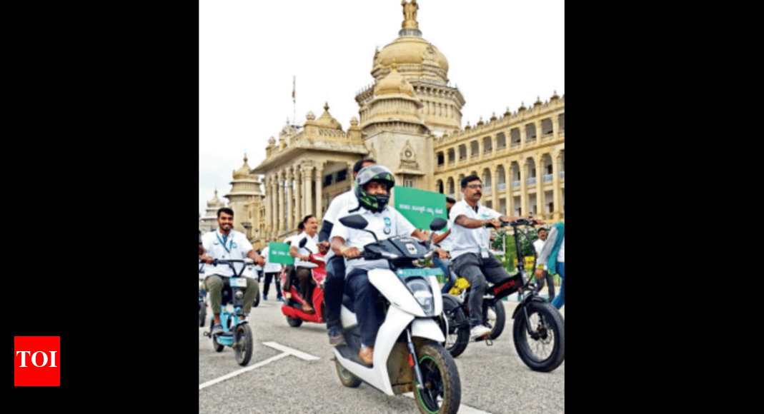 Electric Vehicles: 422 New E-Vehicles Registered Daily in Karnataka ...