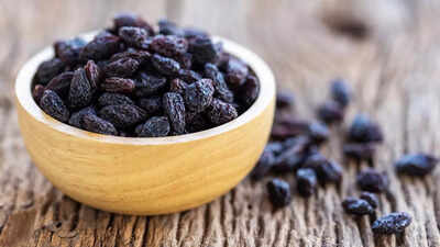 Soaked vs. dried raisins: Decoding health benefits - Times of India