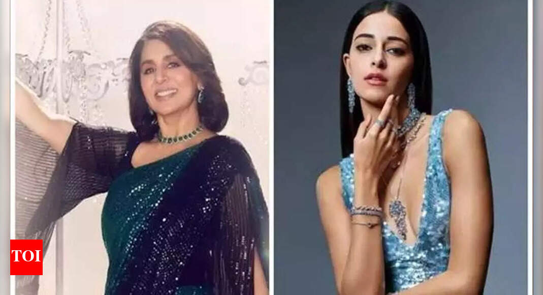 "On loop": Neetu Kapoor praises Ananya Kapoor for song 'I Wanna See You Dance' - Times of India