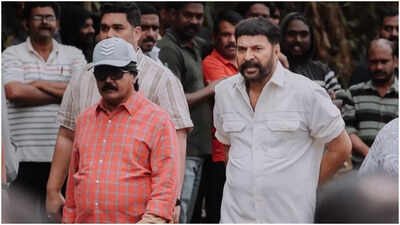 Mammootty's stylish look in ‘Turbo’s BTS still sets social media abuzz ...