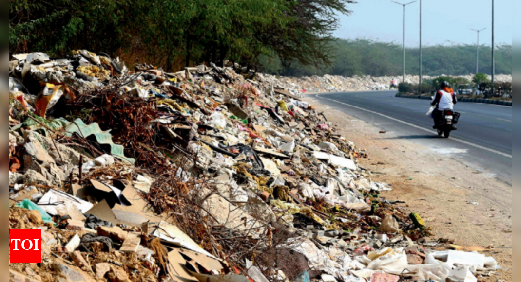 Garbage & debris: Double trouble and double struggle | Gurgaon News ...