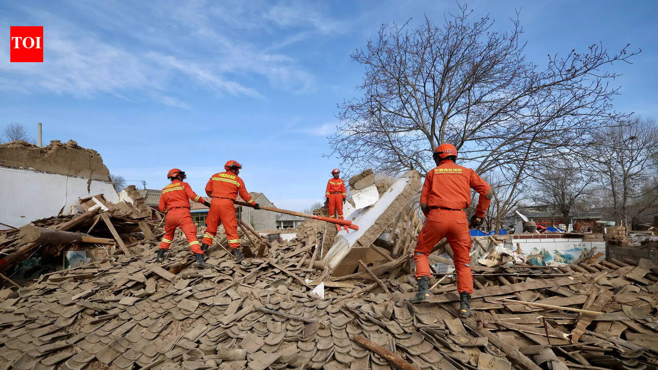 A dozen still missing after China's earthquake, 137 dead - The Times of ...