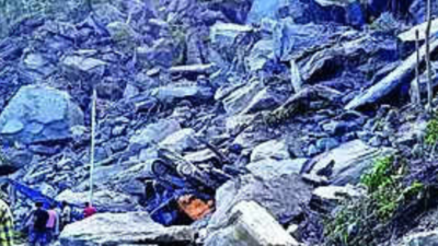 Stone quarry caves in, 3 feared dead in Mizoram | Guwahati News - Times of India