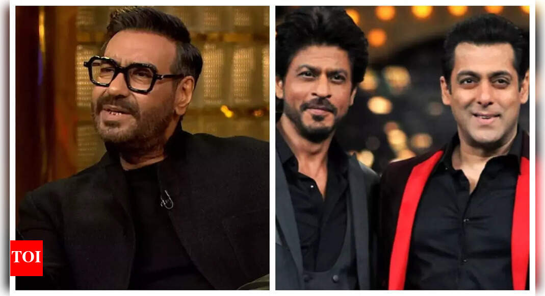 Ajay Devgn says 'he wants Shah Rukh Khan’s business acumen, Salman Khan ...