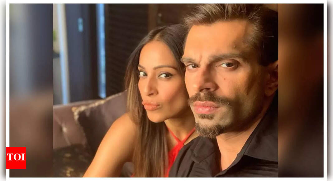 Bipasha Basu REACTS to husband Karan Singh Grover's 'Fighter' look; says he looks 'too hot ...