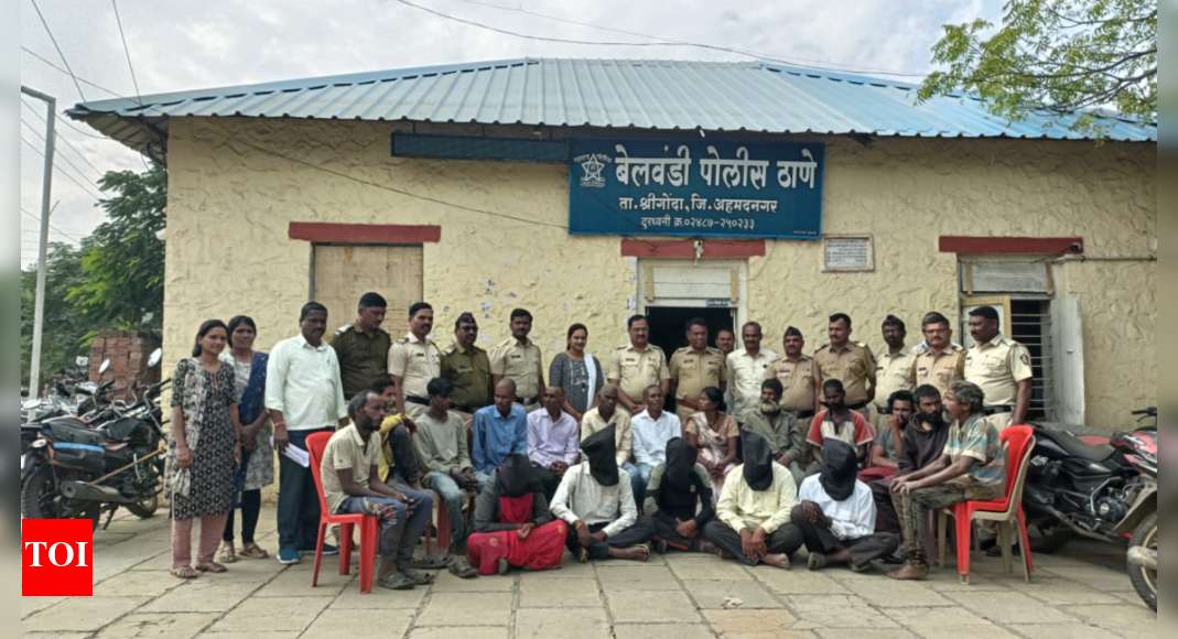 Bonded Labourers: Ahmednagar police find 13 bonded labourers, freed | Nashik News - Times of India