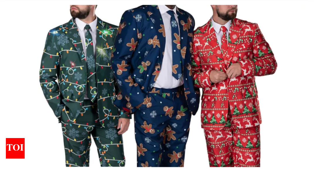 Christmas Suits For Men: Must-Buy Christmas Suits For Men This Season ...