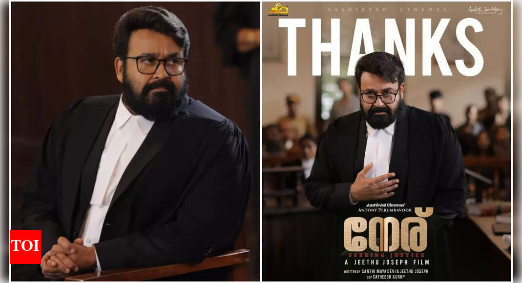 Mohanlal: Humbled by all that love pouring in for ‘Neru’ | Malayalam ...