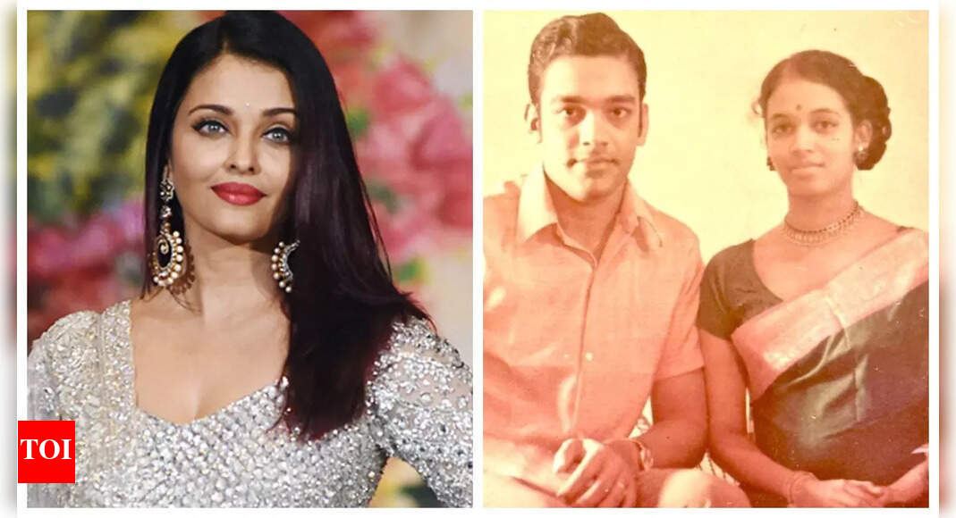 Aishwarya Rai shares priceless throwback photos of her parents as she ...