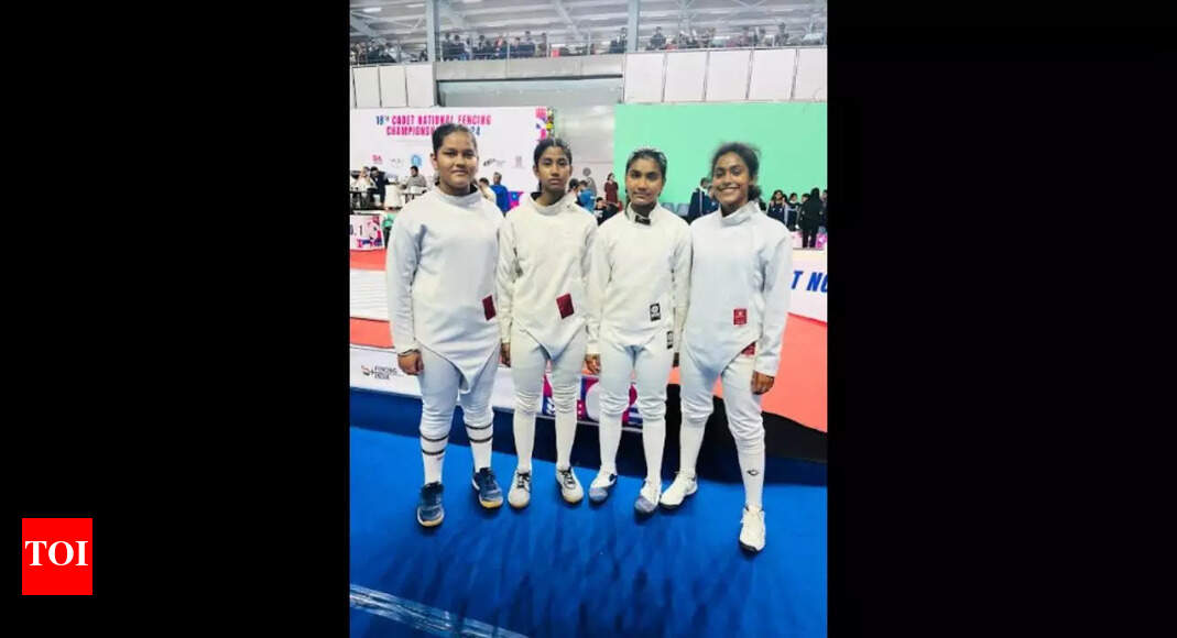 Chhattisgarh: Chhattisgarh's women fencers shine at 18th Cadet National ...