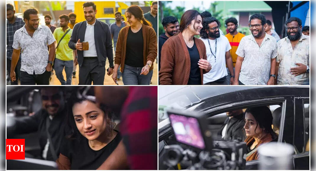 Trisha Krishnan: Trisha Krishnan joins team 'Identity', films an action ...
