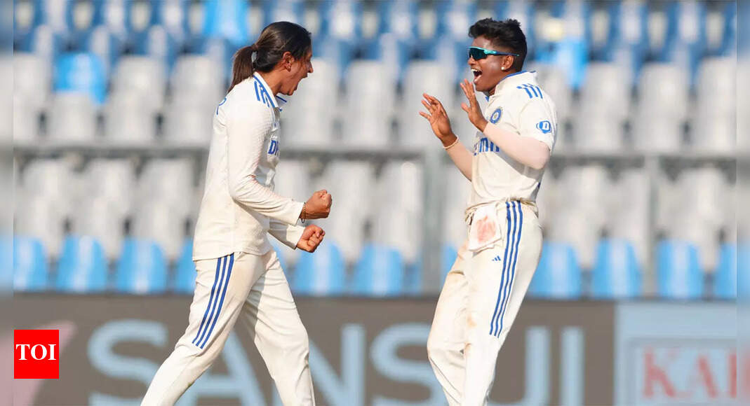 One-off Test: Harmanpreet Kaur's late strikes hand India advantage ...