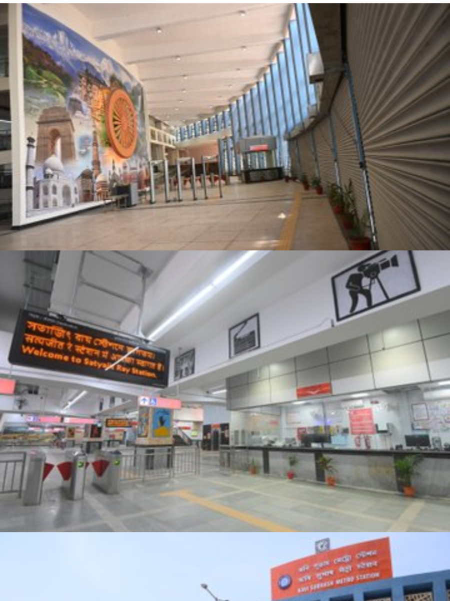 First Look Of Kolkata Metro’s Orange Line Stations- In pics | Times Now