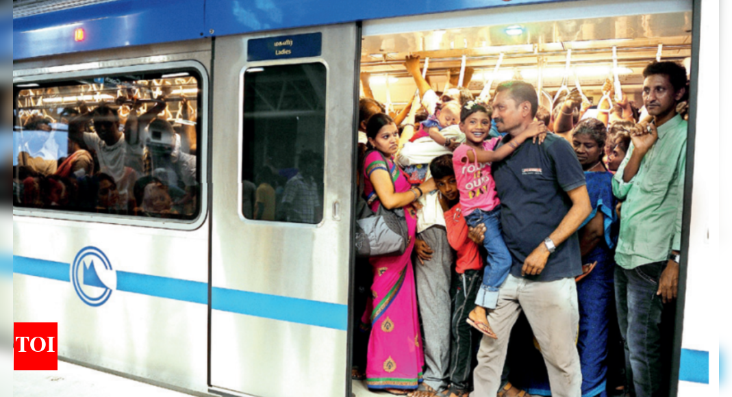 Tickets on WhatsApp at metro counters | Chennai News - Times of India