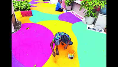 Pavements: Glitzy Makeover For South Kol Pavements | Kolkata News ...