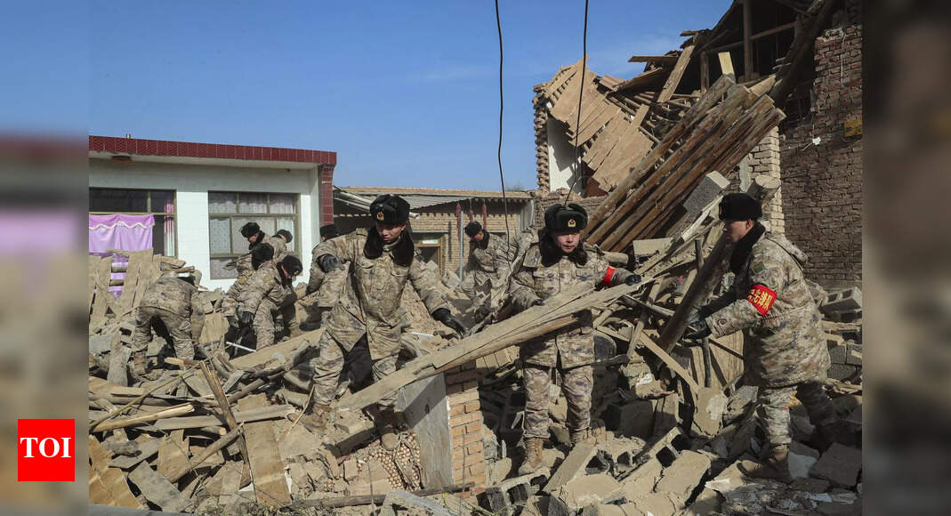 Strong earthquake in northwest China that killed at least 148 causes ...