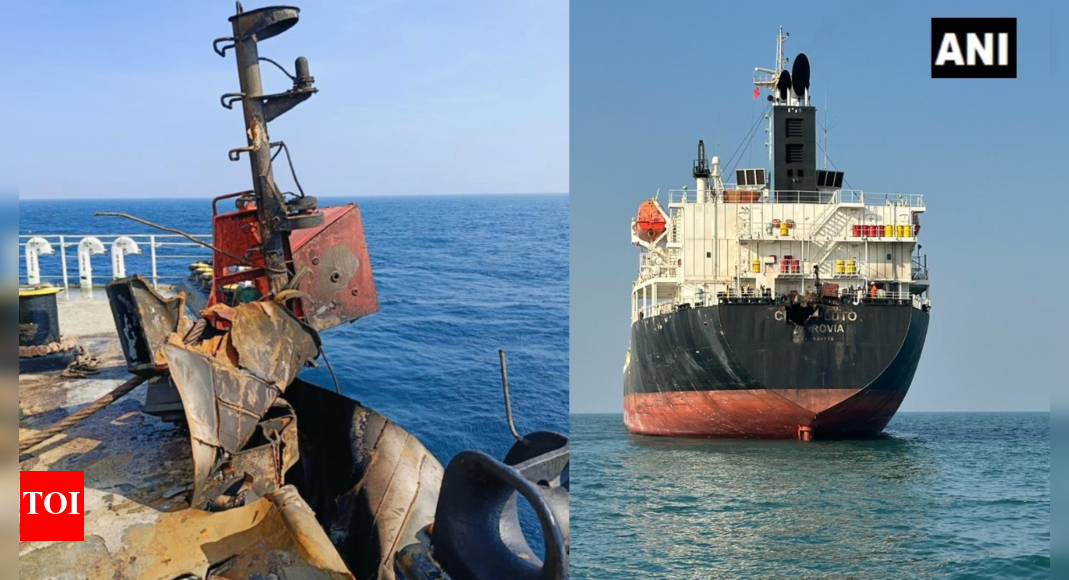 Ship Attacked By Drone: Initial probe of ship attacked in Indian Ocean ...