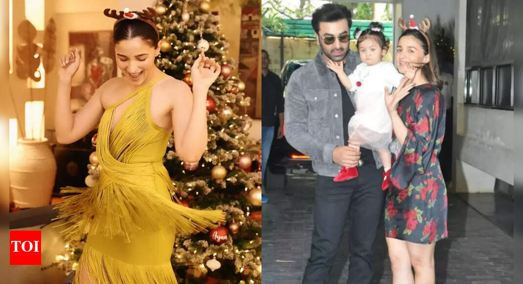 Alia Bhatt's chic Christmas style deserves a special mention - Times of ...