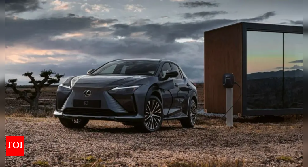 2024 Lexus RZ 300e: 2024 Lexus RZ 300e electric SUV revealed: Gets a 72 ...