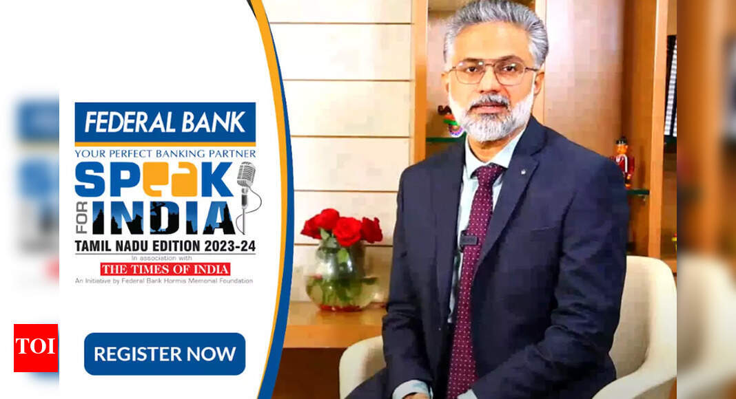 Let your words transform worlds with 'Federal Bank Speak for India ...