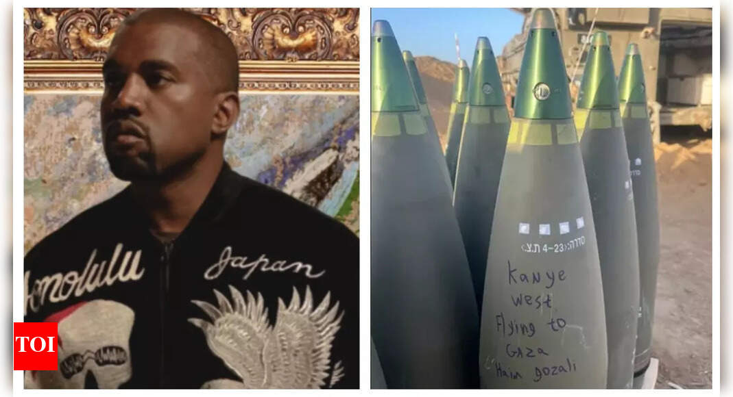 Kanye West Flying to Gaza: Rapper's name on Israeli missile; MMA ...