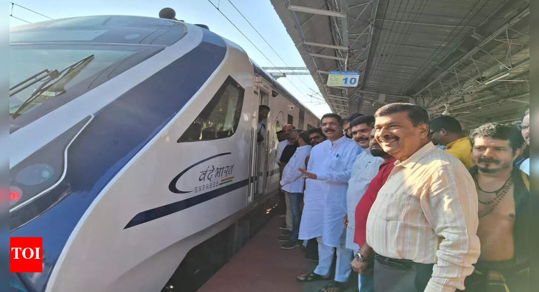 Mangaluru Central-Madgaon Vande Bharat Express: Trial run of Mangaluru Central-Madgaon Vande ...