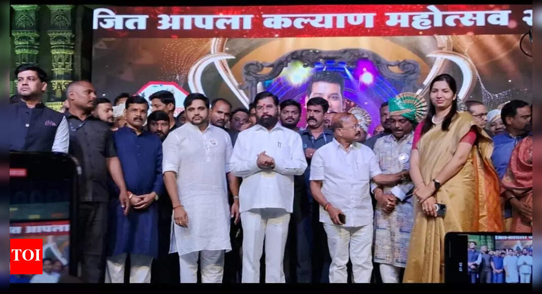 CM Eknath Shinde: CM Eknath Shinde praised son and Kalyan Lok Sabha MP ...