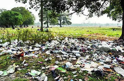 Maidan Clean-Up: After Revelry & Maidan Event, Kmc Takes Up Clean-up ...